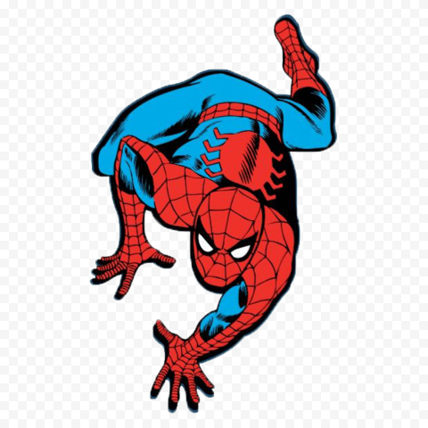 HD Crawling Spiderman Hero Character Cartoon Marvel PNG | Citypng