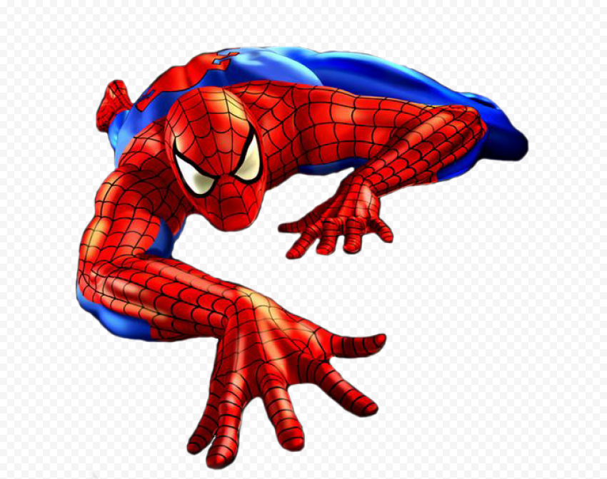 HD Crawling Spider Man Character Hero PNG | Citypng