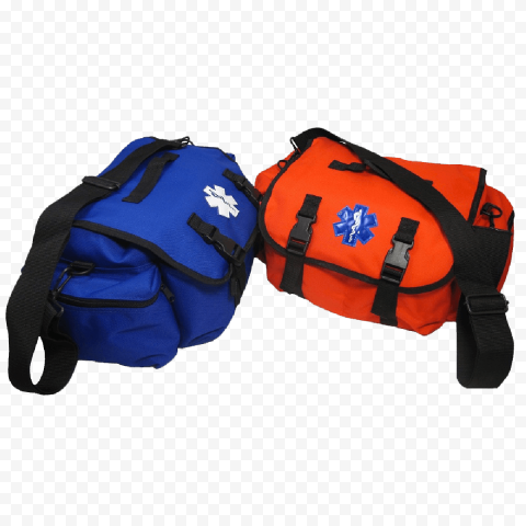 Orange And Blue Medical Emergency First Aid Bag | Citypng