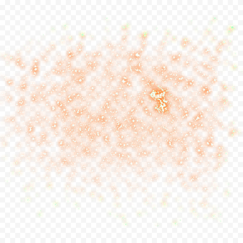 Orange Glitter Sparkle Twinkle Thumbnail Effect | Citypng