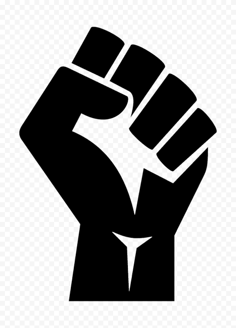BLM Black Lives Matter Anti Racism Hand Logo | Citypng