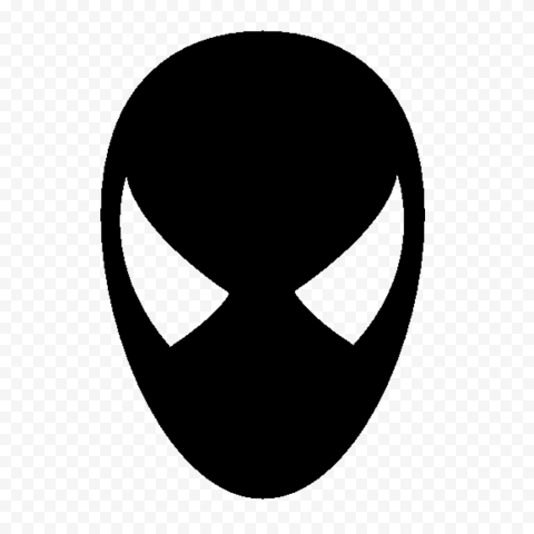 Cinema Spiderman Black Face Icon PNG | Citypng