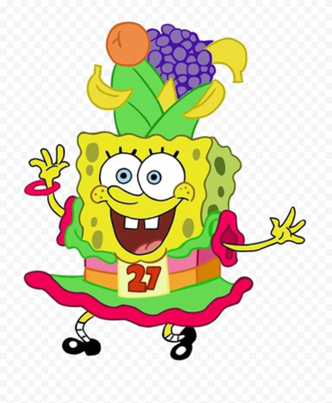 HD Spongebob Tuxedo With Black Hat Transparent PNG | Citypng
