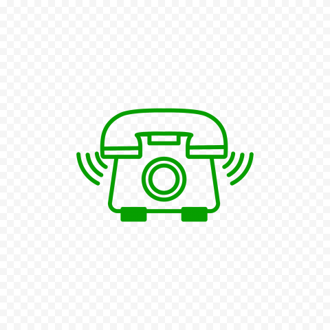 HD Green Round Circle Phone Icon PNG | Citypng