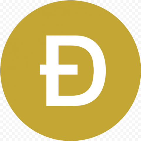 Simple Round Dogecoin Logo Icon PNG | Citypng