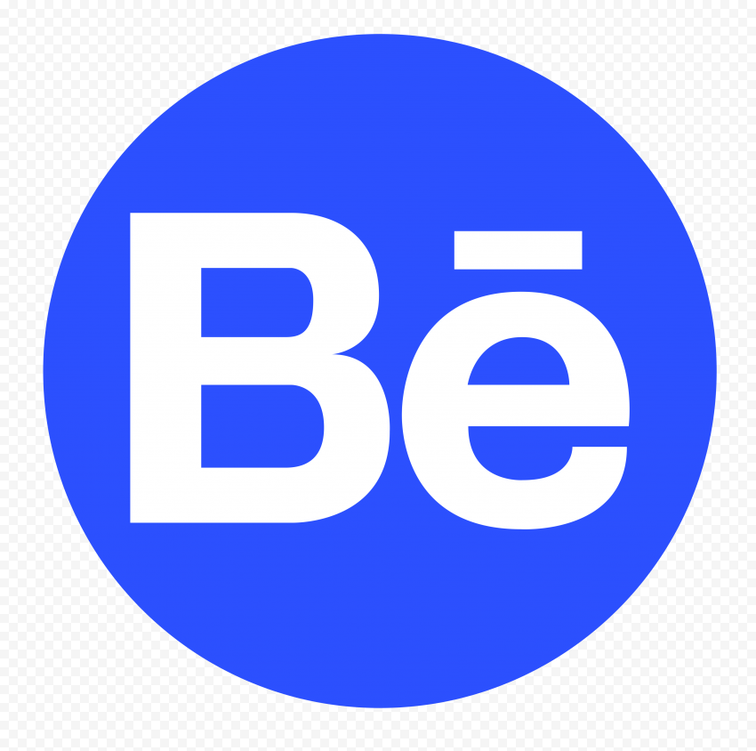 HD Round Behance BE Logo Icon Sign Symbol PNG | Citypng