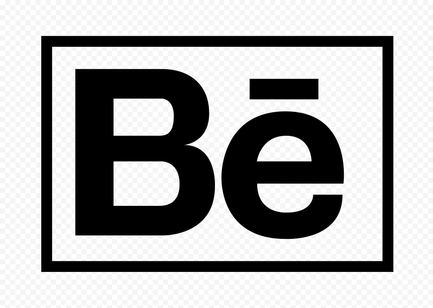 HD Behance BE Black Icon Sign Symbol PNG | Citypng