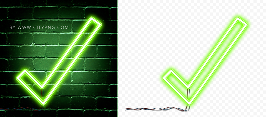 HD 3D Green Tick Mark Icon PNG | Citypng