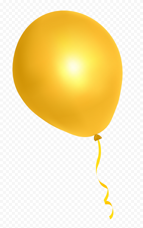 HD Golden Gold Balloon Fly PNG | Citypng