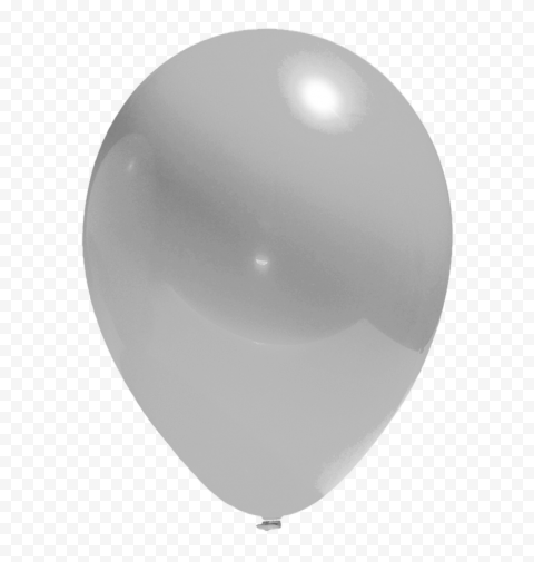HD Single Silver Balloon PNG | Citypng