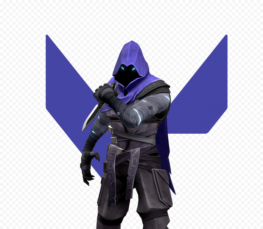 HD Valorant Logo & Omen Character Player PNG | Citypng