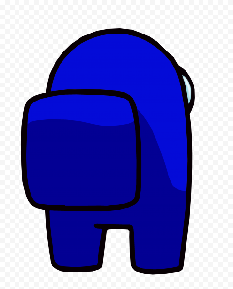 HD Brown Among Us Character Back View PNG | Citypng