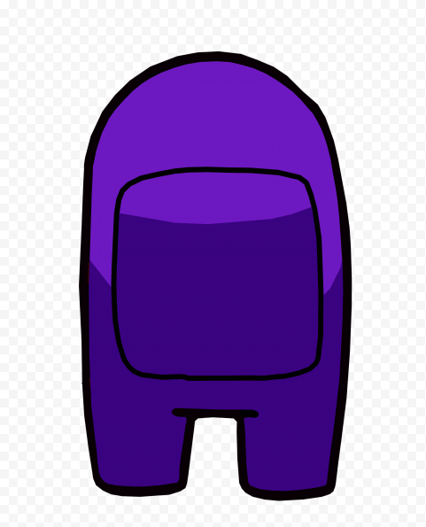 HD Among Us Green Character Back View PNG | Citypng