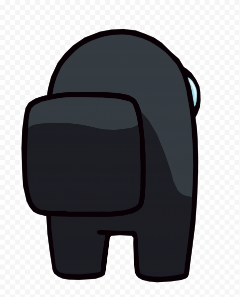 HD Brown Among Us Character Back View PNG | Citypng