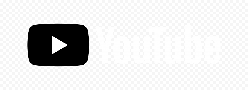 HD Youtube YT Black & White Logo PNG | Citypng