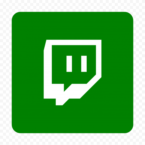 HD Lime Twitch TV Round Outline Icon Transparent Background PNG | Citypng