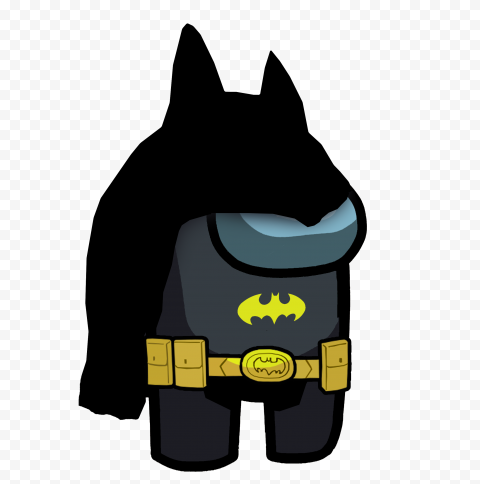 HD Crewmate Among Us Batman Suit Cape PNG | Citypng