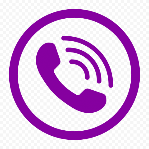 HD Dark Purple Round Circle Phone Icon PNG | Citypng