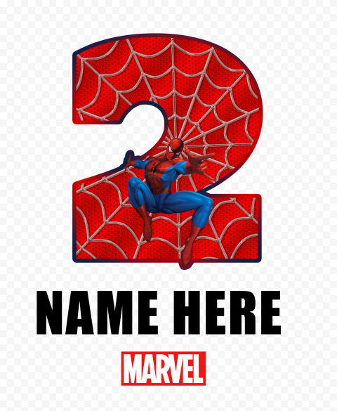 HD Spider Man Number One 1 PNG | Citypng