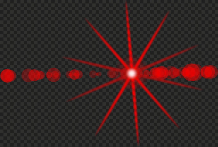 HD Red Lens Flare Light Effect PNG | Citypng