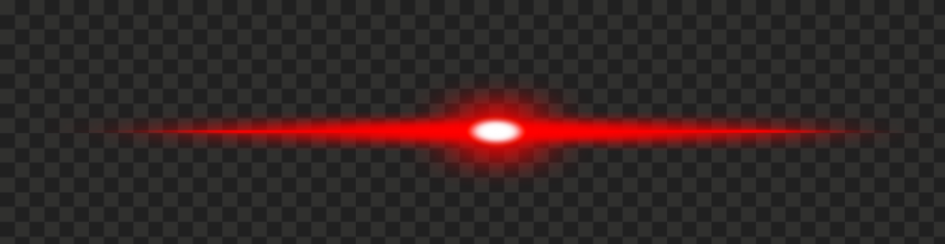 HD Red Lens Flare Line White Light In Center Effect PNG | Citypng