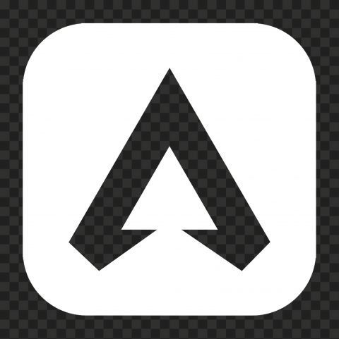HD Square White Apex Legends Logo Icon PNG | Citypng