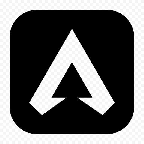 HD Square Black Apex Legends Logo Icon PNG | Citypng