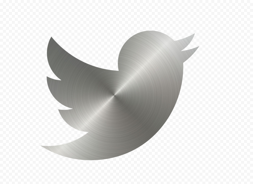 HD Twitter Silver Gray Glitter Text Logo PNG | Citypng