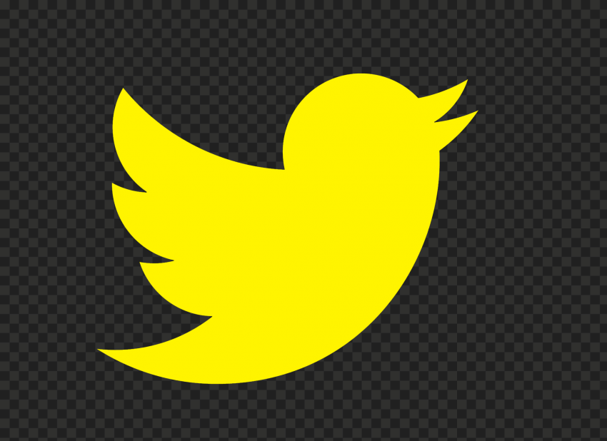 HD Yellow Twitter Bird Logo Icon PNG | Citypng