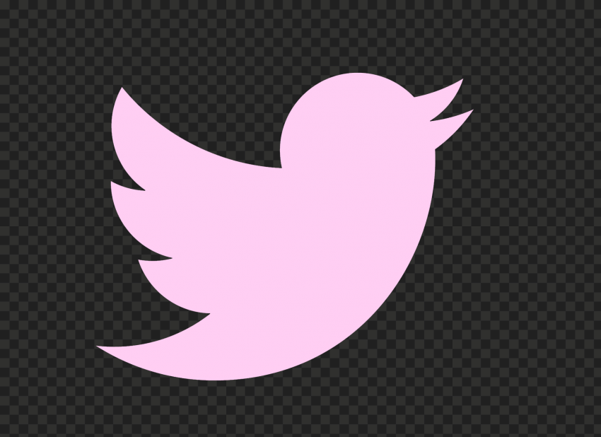 HD Twitter Pink Text Logo PNG | Citypng