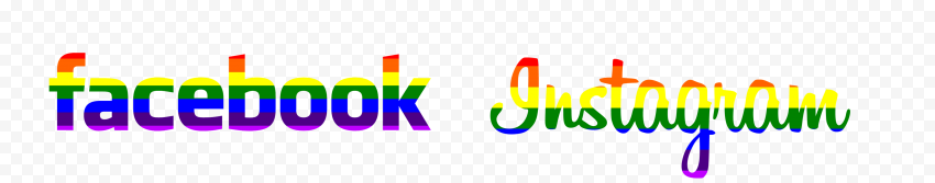 HD Rainbow Facebook Logo PNG | Citypng