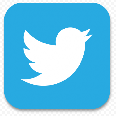 Square Twitter App Icon PNG | Citypng