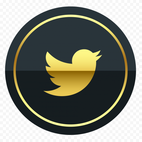 Aesthetic Yellow Square Twitter Icon PNG | Citypng
