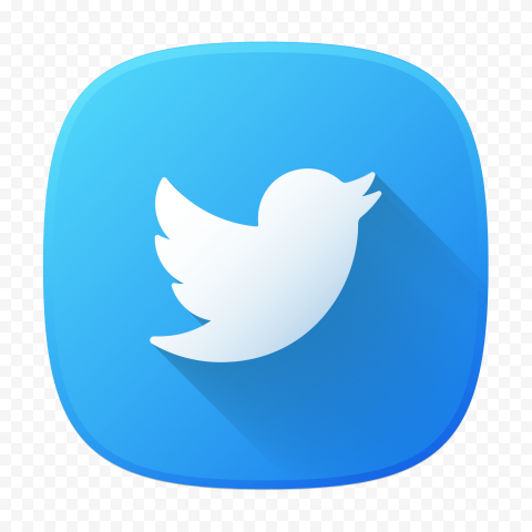 HD Twitter Modern Square App Icon PNG | Citypng
