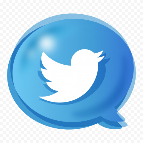 HD Twitter Bubble Message Icon PNG | Citypng