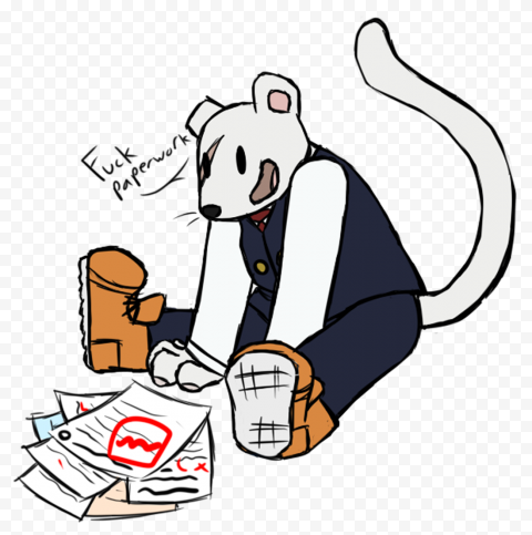 HD Nezu Mr Principal My Hero Academia Character PNG | Citypng