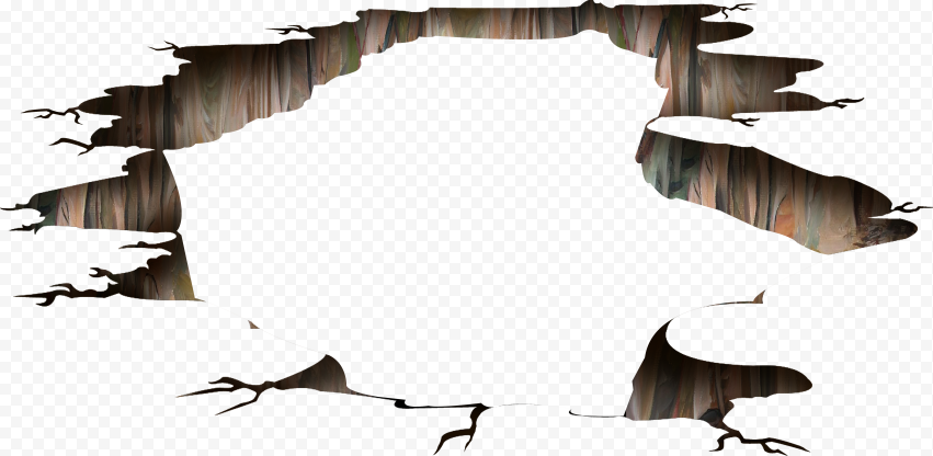 3D Cracked Floor Effect Download PNG | Citypng