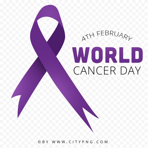 4th February World Cancer Day Logo HD PNG | Citypng