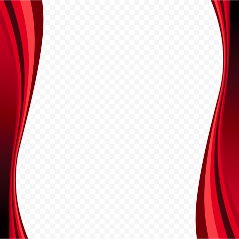 Abstract Curved Lines Vertical Red Frame FREE PNG | Citypng