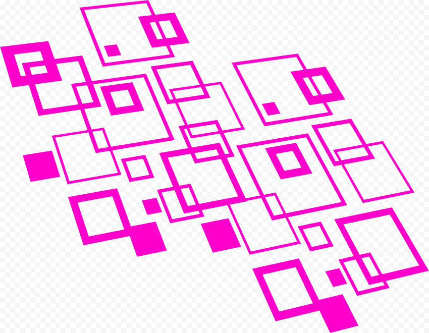 Abstract Squares Pink Geometric | Citypng