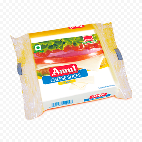 Amul Cheese Slices Dairy Milk Product PNG | Citypng