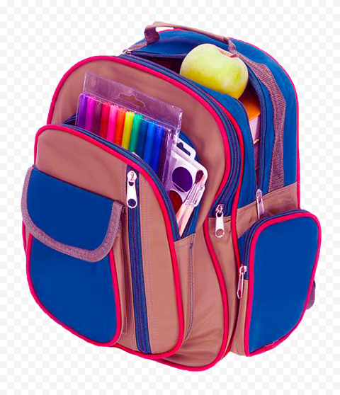 Back To School Backpack Bag PNG Image | Citypng