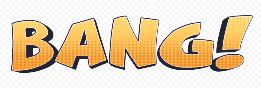 Bang! Comic Word Expression HD PNG | Citypng