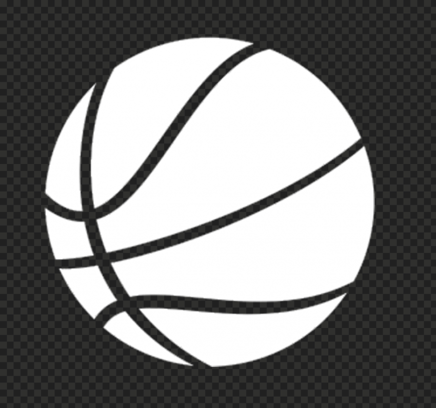 Basketball Ball White Icon FREE PNG | Citypng