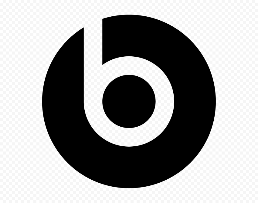 Beats Black Logo Icon PNG | Citypng