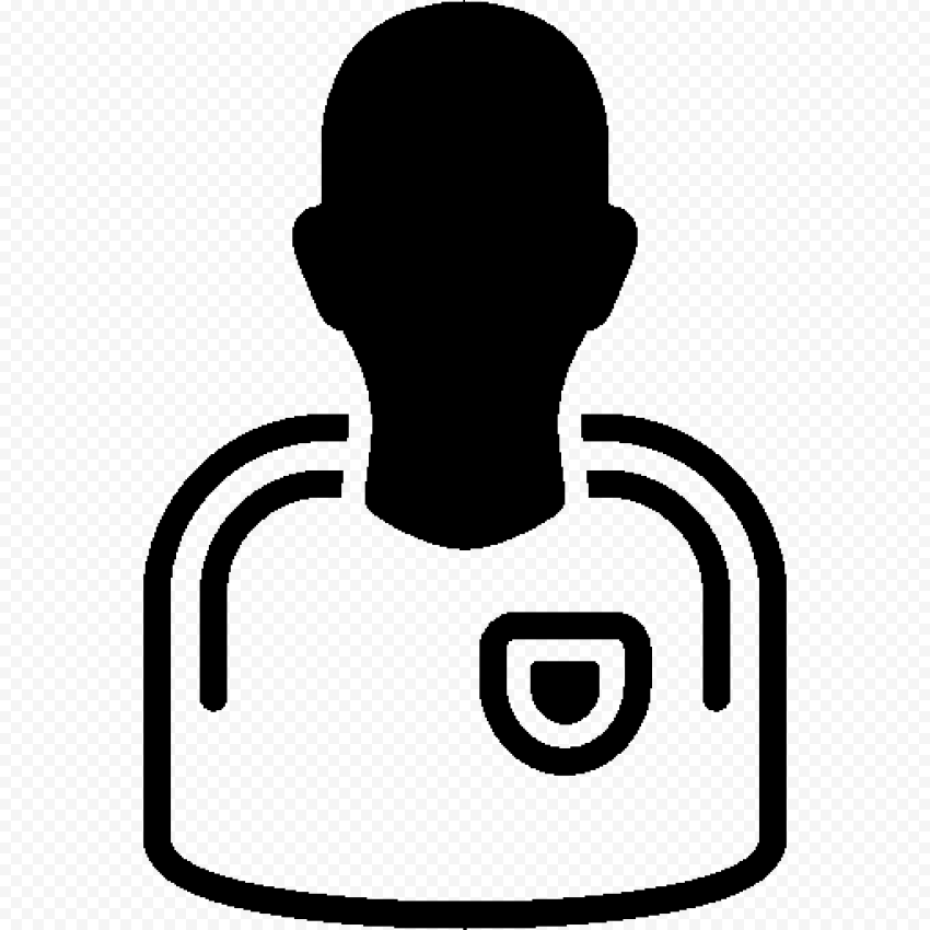 Black Football Player Icon Silhouette Transparent PNG | Citypng