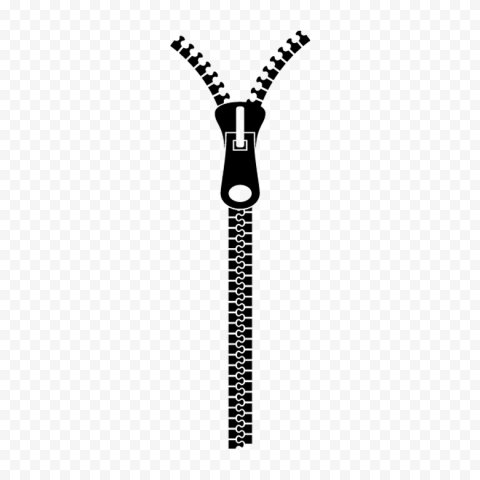 Black Zipper Icon PNG | Citypng