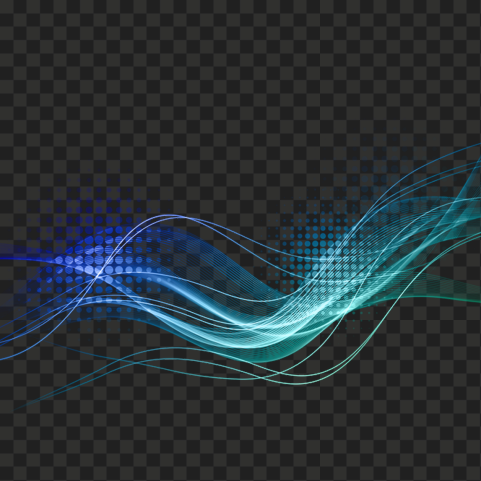 Blue Abstract Lines Halftone Effect | Citypng