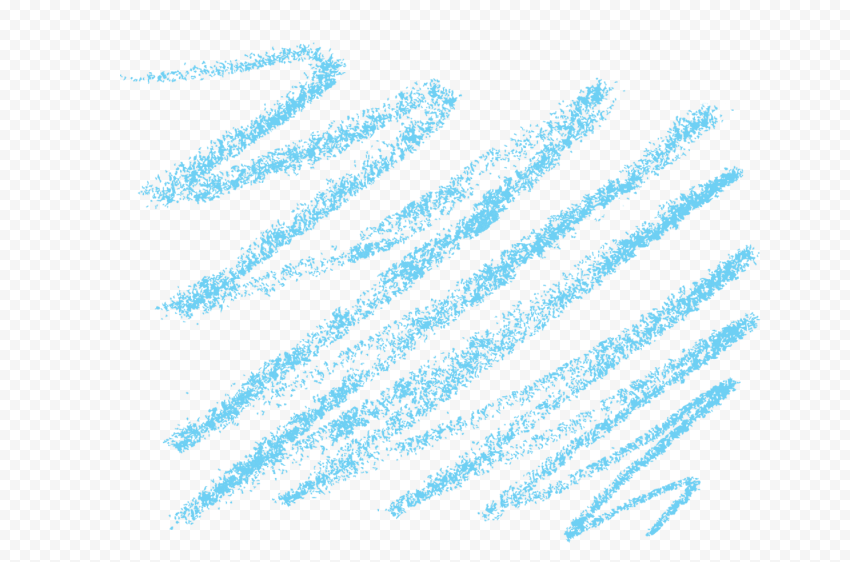 Blue Chalk Zig Zag Line PNG | Citypng