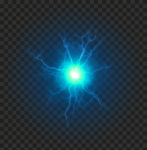 Blue Energy Ball Effect PNG | Citypng